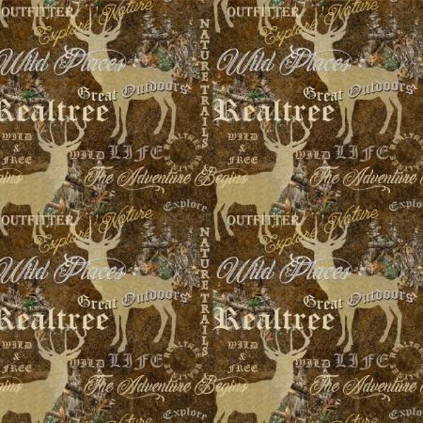 Realtree Fabric - Etsy