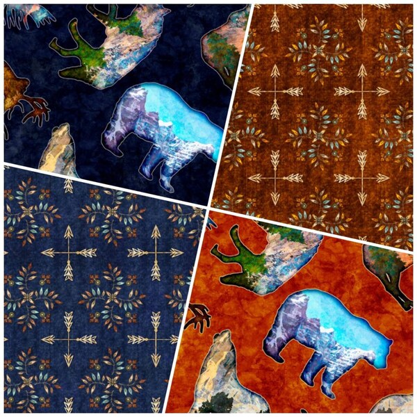 Wildlife Fabric - Etsy