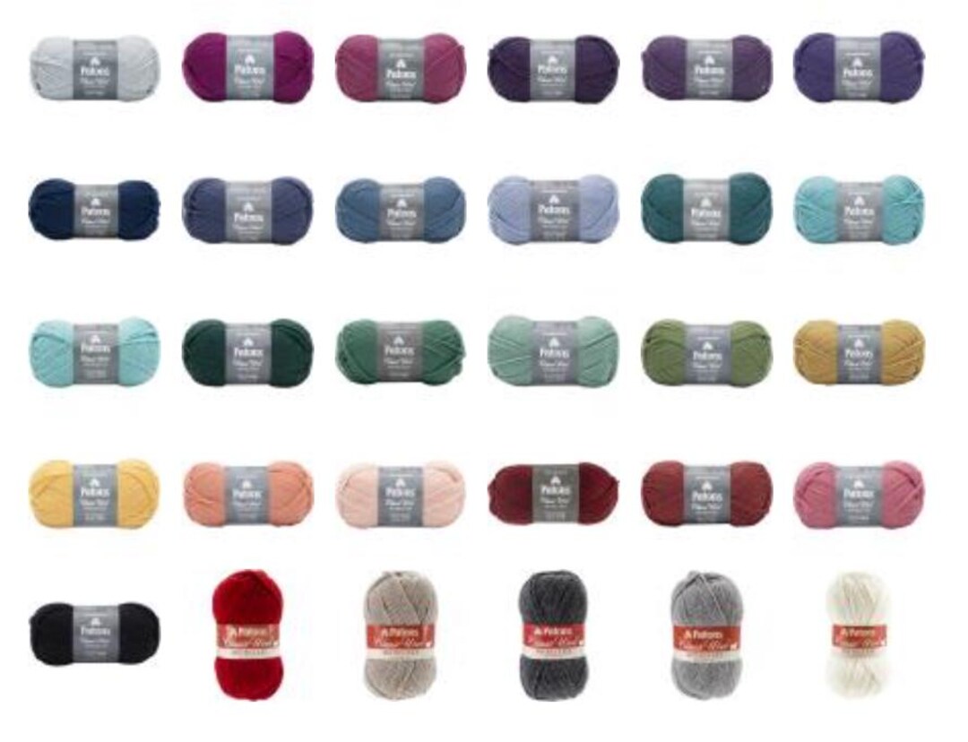 Paton's Classic Wool Yarn - Multiple Colors - Etsy