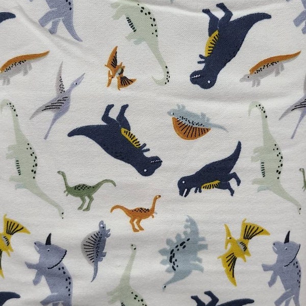 Dinosaur Flannel - Etsy