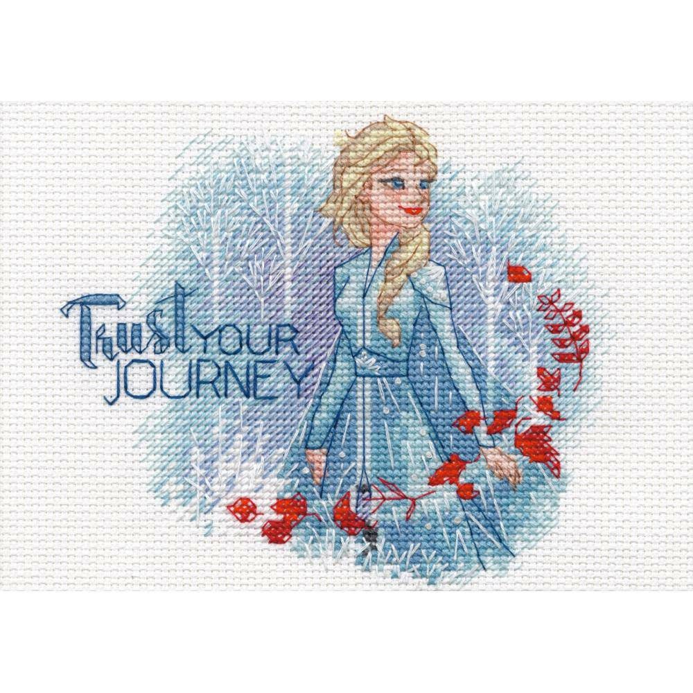 Frozen Disney Counted Cross Stitch Kit 7x5 | Etsy