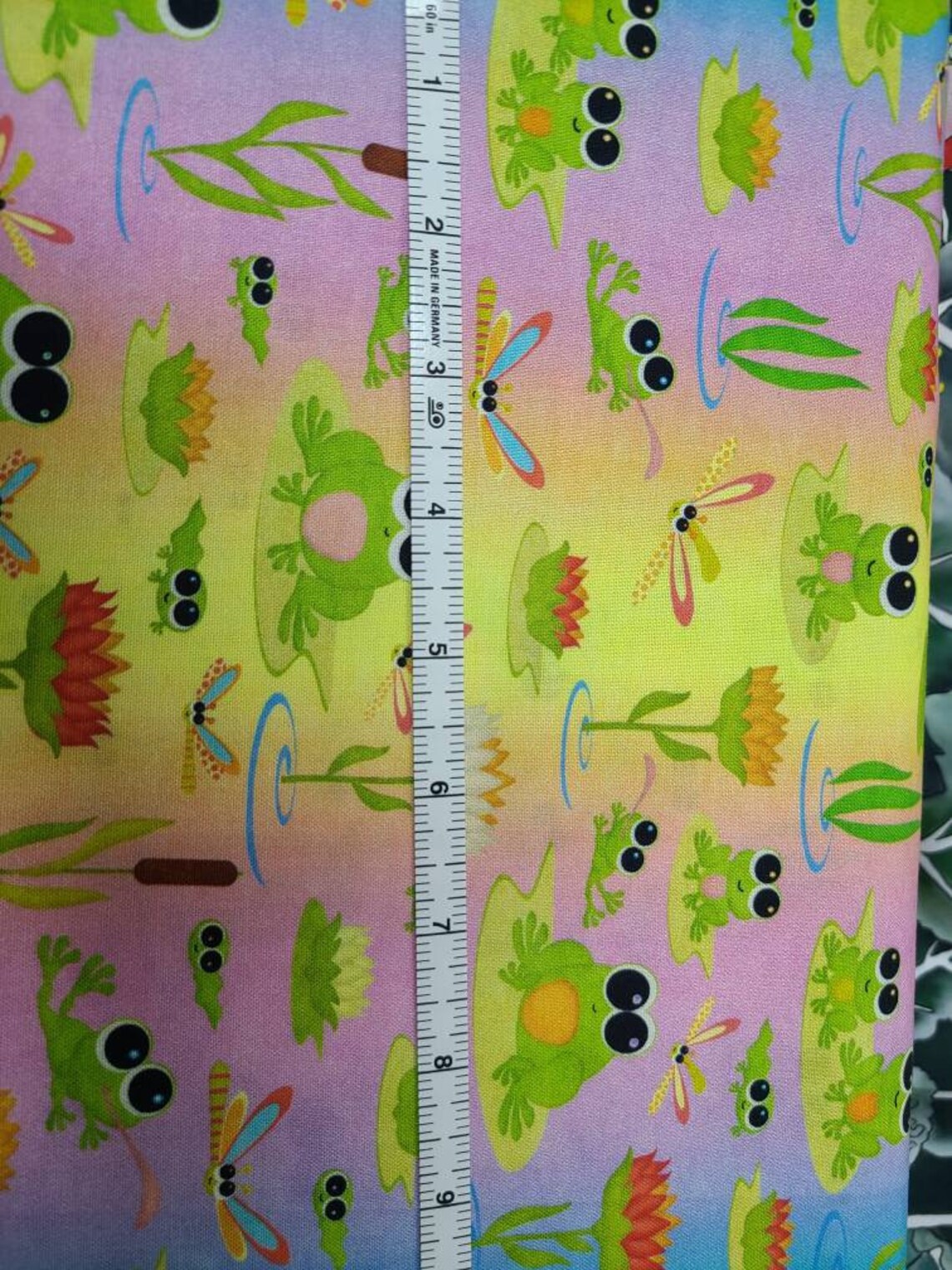 Frogs Frog Cotton Fabric - Etsy