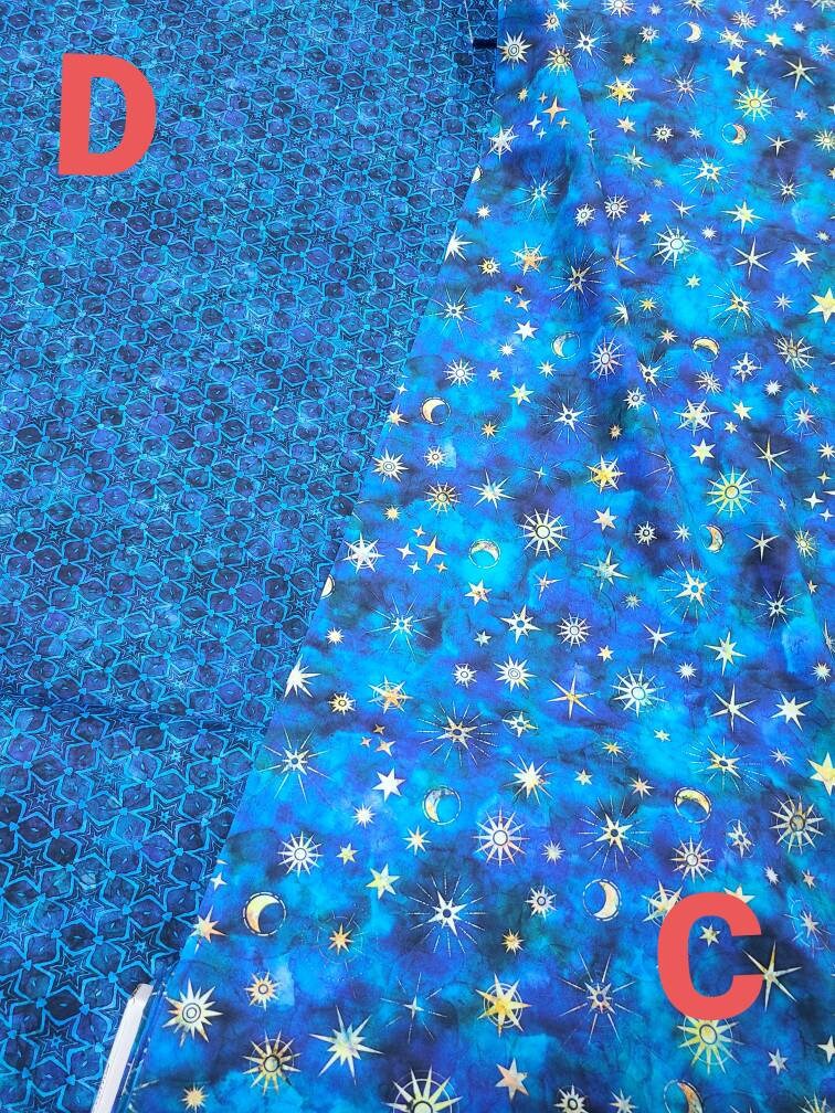 Moonshadow Fabric Prints Multiple Prints | Etsy