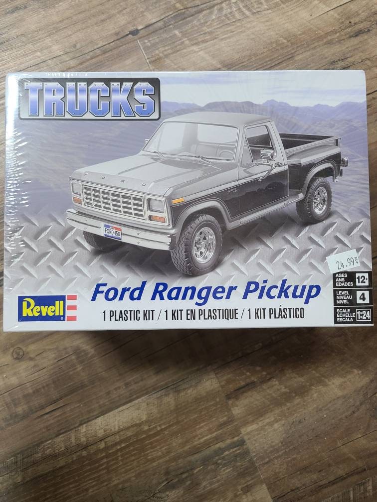 Revell Ford Ranger Pick up truck model kit | Etsy