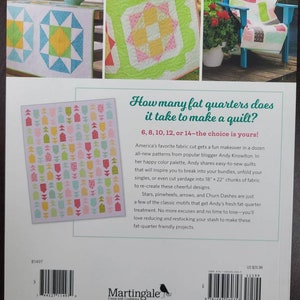 Fresh Fat Quarter Quilts Pattern Book - Etsy