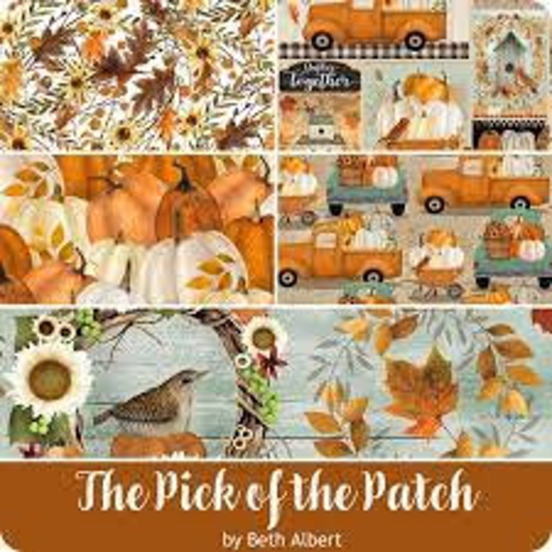 Pick of the Patch Fall Fabric Prints - Etsy