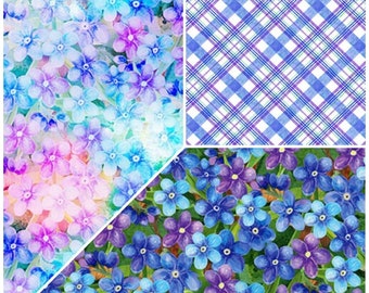 Hydrangea Fabric | Etsy