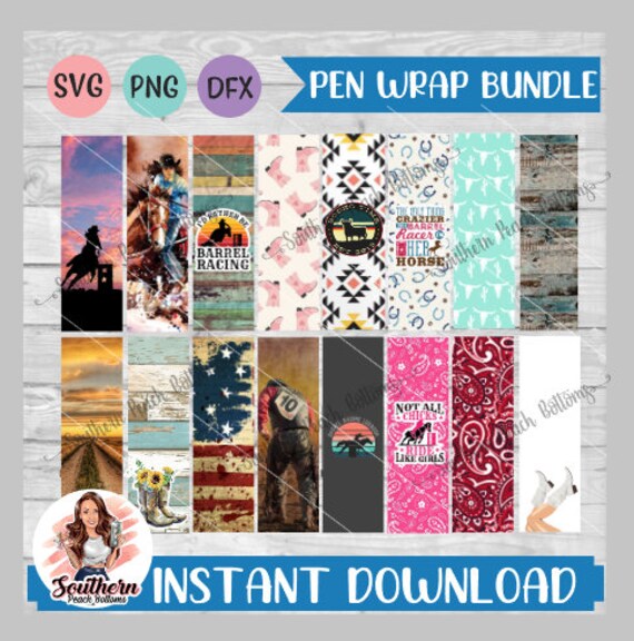 16 Corgie Pen Wraps Waterslides- Printable Vinyl INSTANT DOWNLOAD File ...
