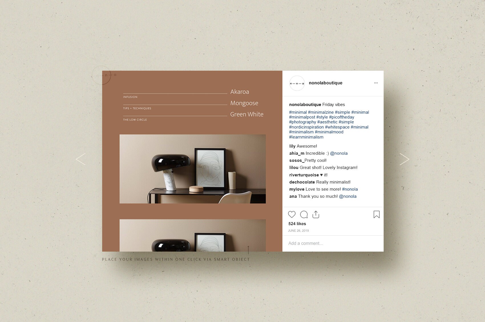 Instagram Social Media Pack Set of PSD Templates (Instant Download) - Etsy