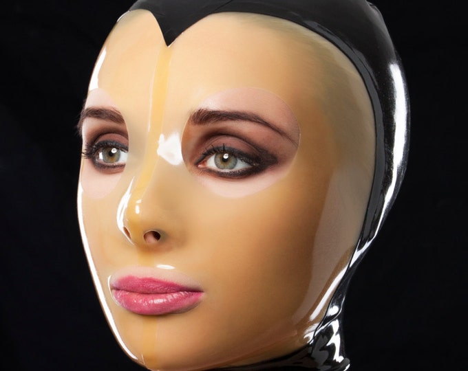 Latex Mask With Translucent Face and Holes for Mouth and Eyes | Etsy