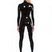 Neck Entry Latex Catsuit With Double Slider Crotch Zipper - Etsy