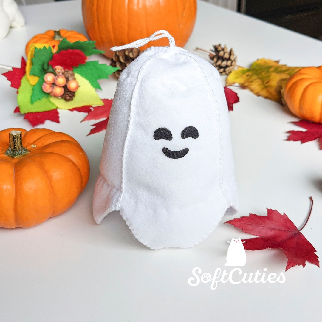 MADE TO ORDER. Cute Ghost Soft Toy. Soft Felt Ghost. Halloween Toy. - Etsy