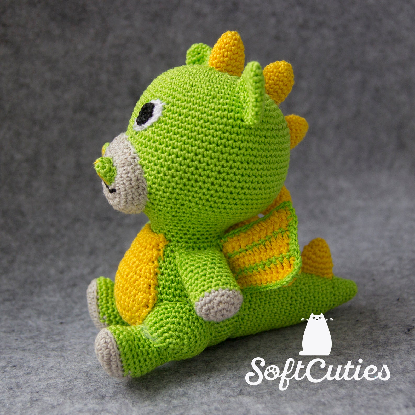 Crochet Toy Dragon. Soft Toy Dragon. Amigurumi Dragon. Plush - Etsy