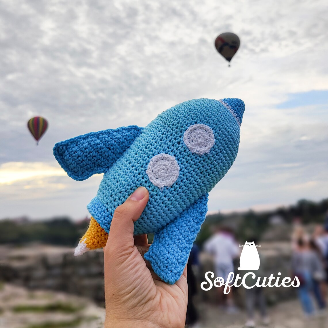 Stuffed Rocket Ship. Soft Toy Spaceship. Amigurumi Spaceship. - Etsy