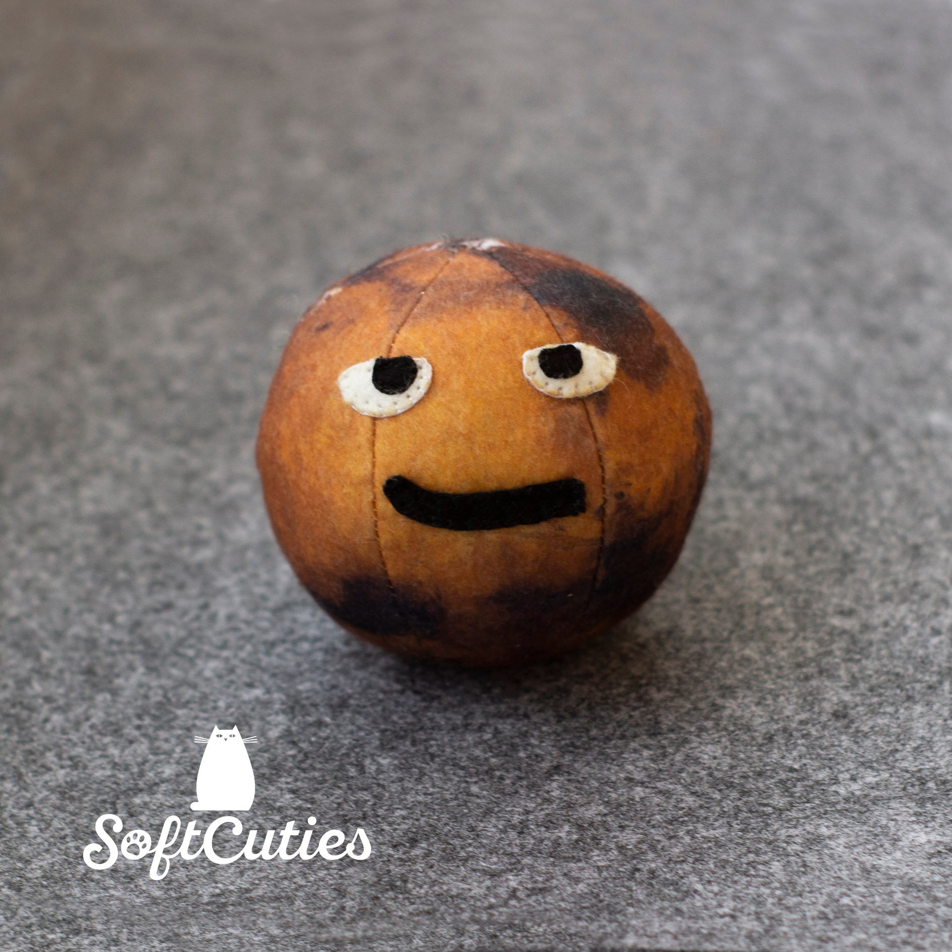 Made to Order. Earth and Mars Soft Toys. Solar System. Toy Globe. Felt ...