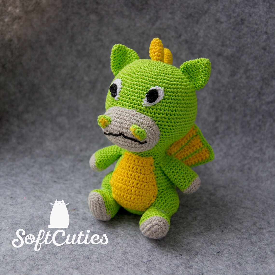 Crochet Toy Dragon. Soft Toy Dragon. Amigurumi Dragon. Plush - Etsy