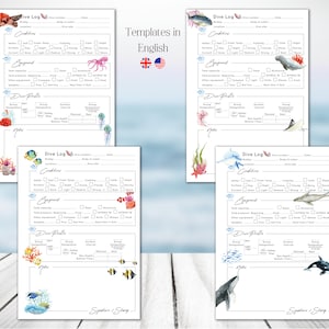 Digital Dive Log Book - Etsy
