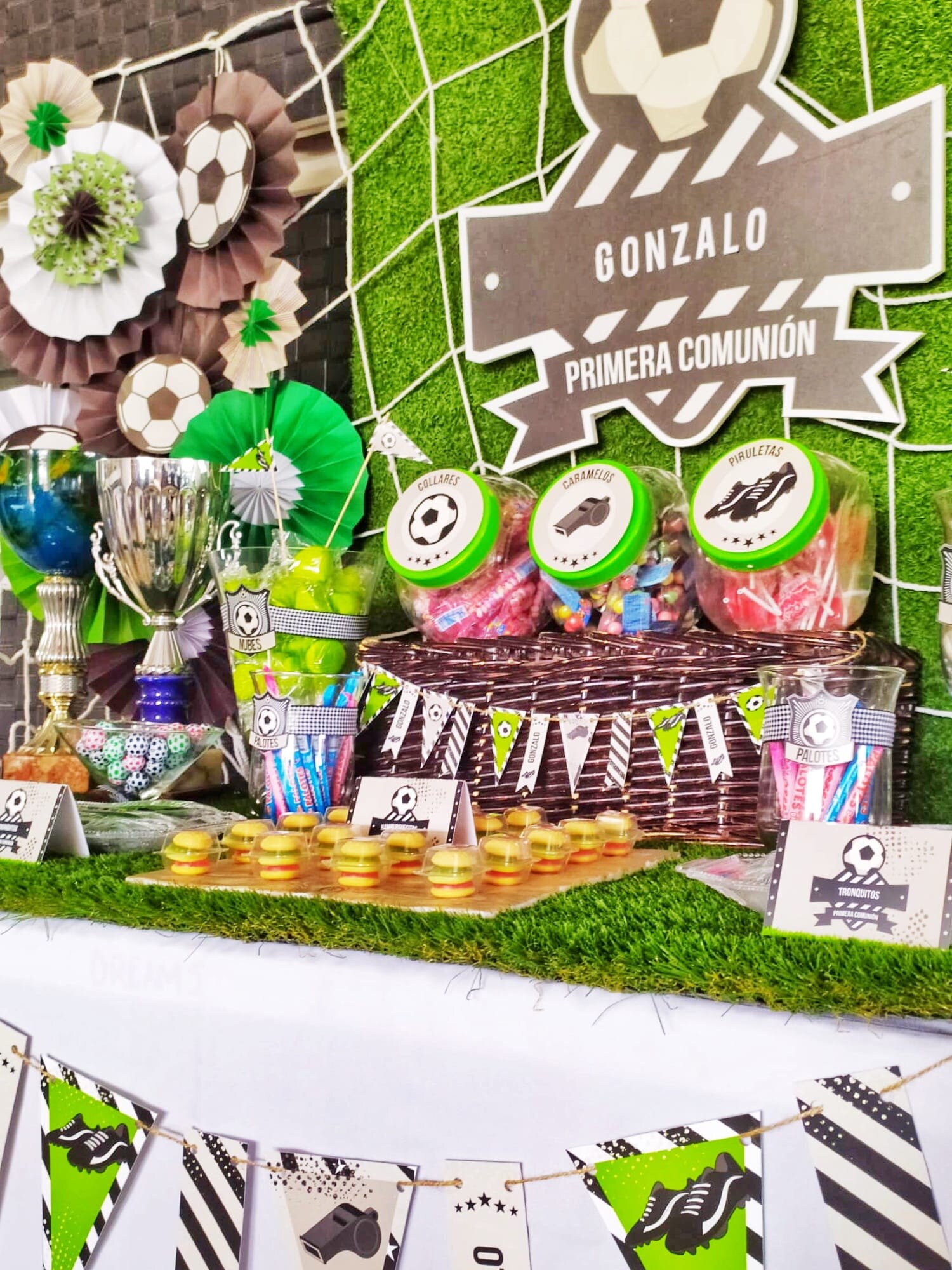 Edit and Print Soccer, Football Party Decor / DIY Soccer Decoration ...