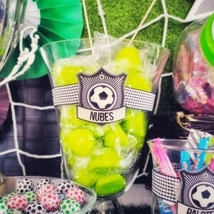 Edit and Print Soccer, Football Party Decor / DIY Soccer Decoration ...