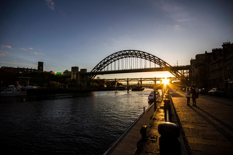 Tyne Bridge Sunset - Etsy