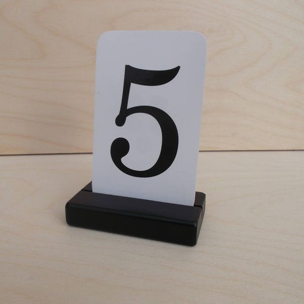 Table Number Holders - Etsy