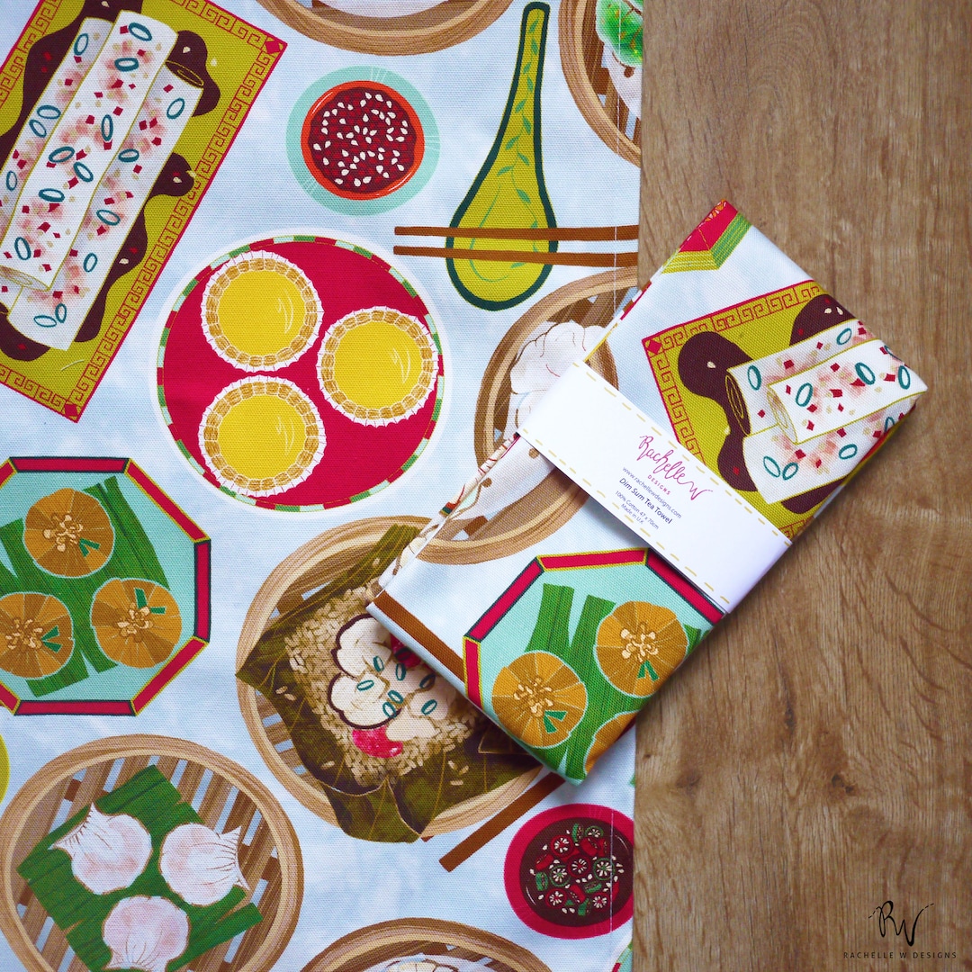 Dim Sum / Yum Cha / Chinese Food Tea Towel - Etsy
