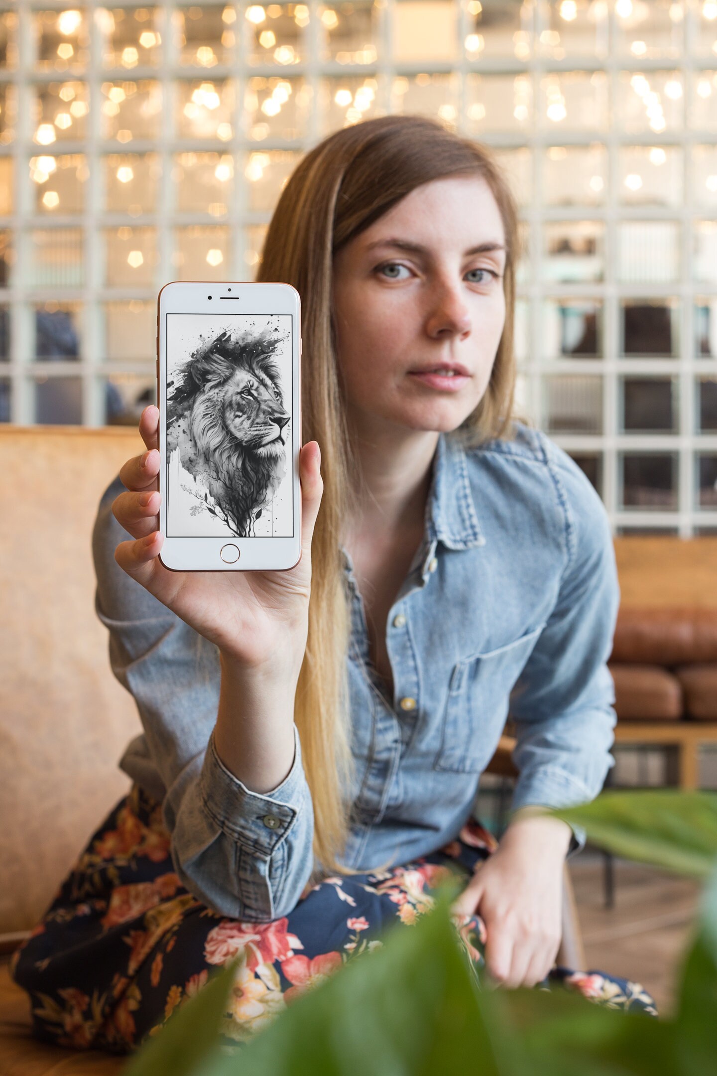 LION TATTOO PROCREATE Design Template - Etsy