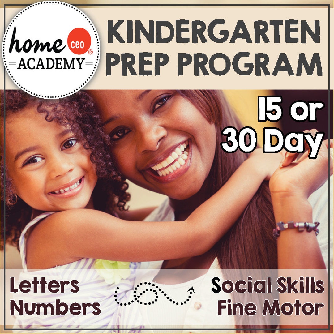 Kindergarten Prep - the Ultimate Kindergarten Readiness Program - Etsy