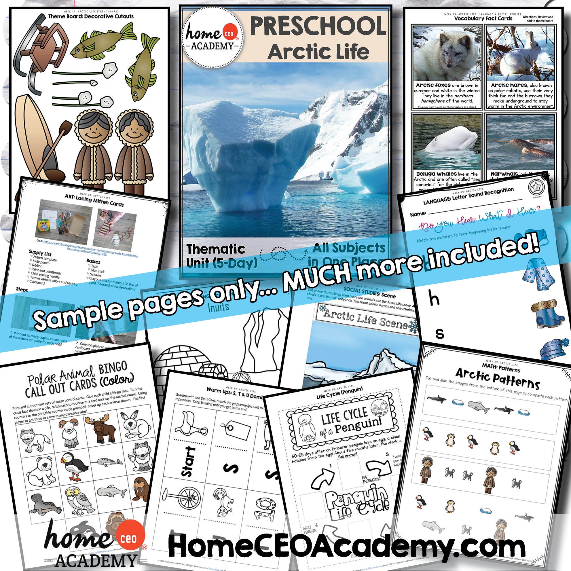 Preschool Homeschool Exploring Our Earth 9 Week Program - Etsy