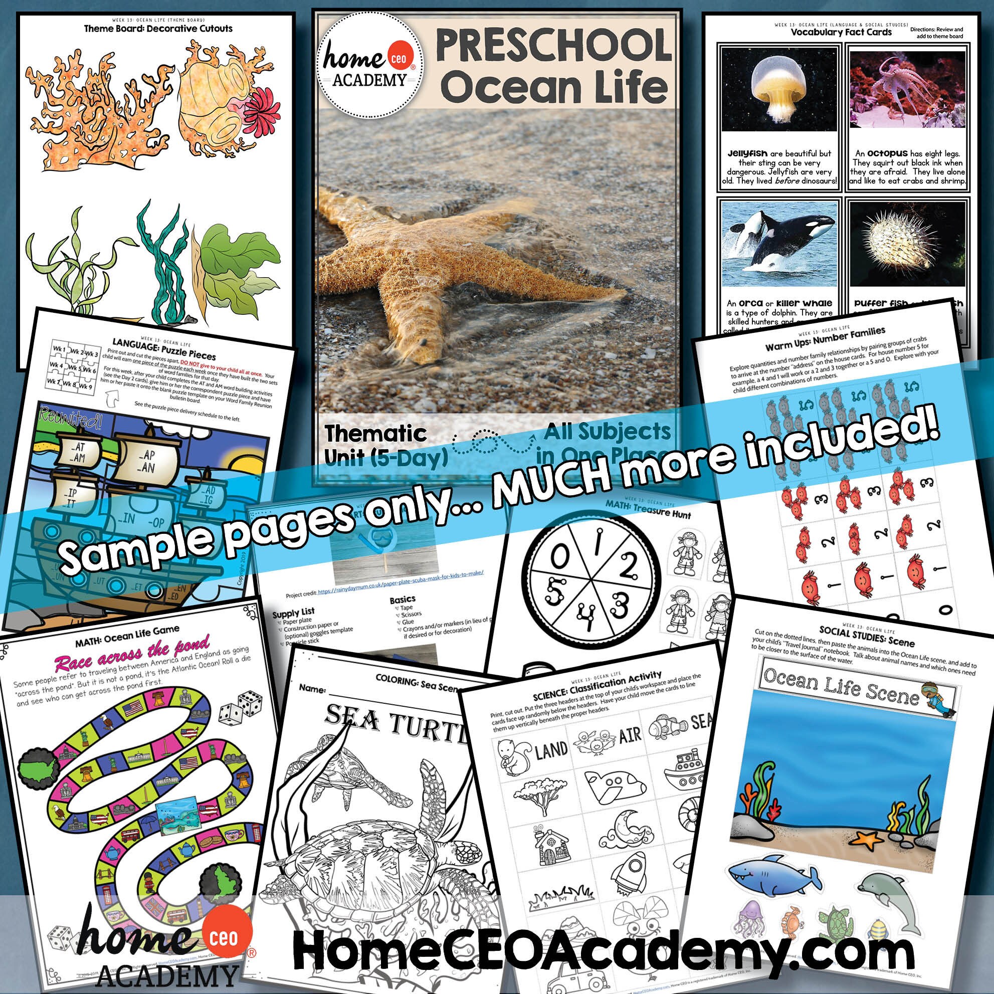 Preschool Homeschool Exploring Our Earth 9 Week Program - Etsy