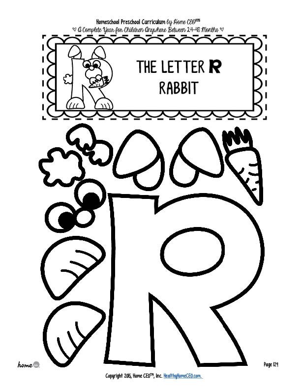 Alphabet Letters Craft Activity - Etsy