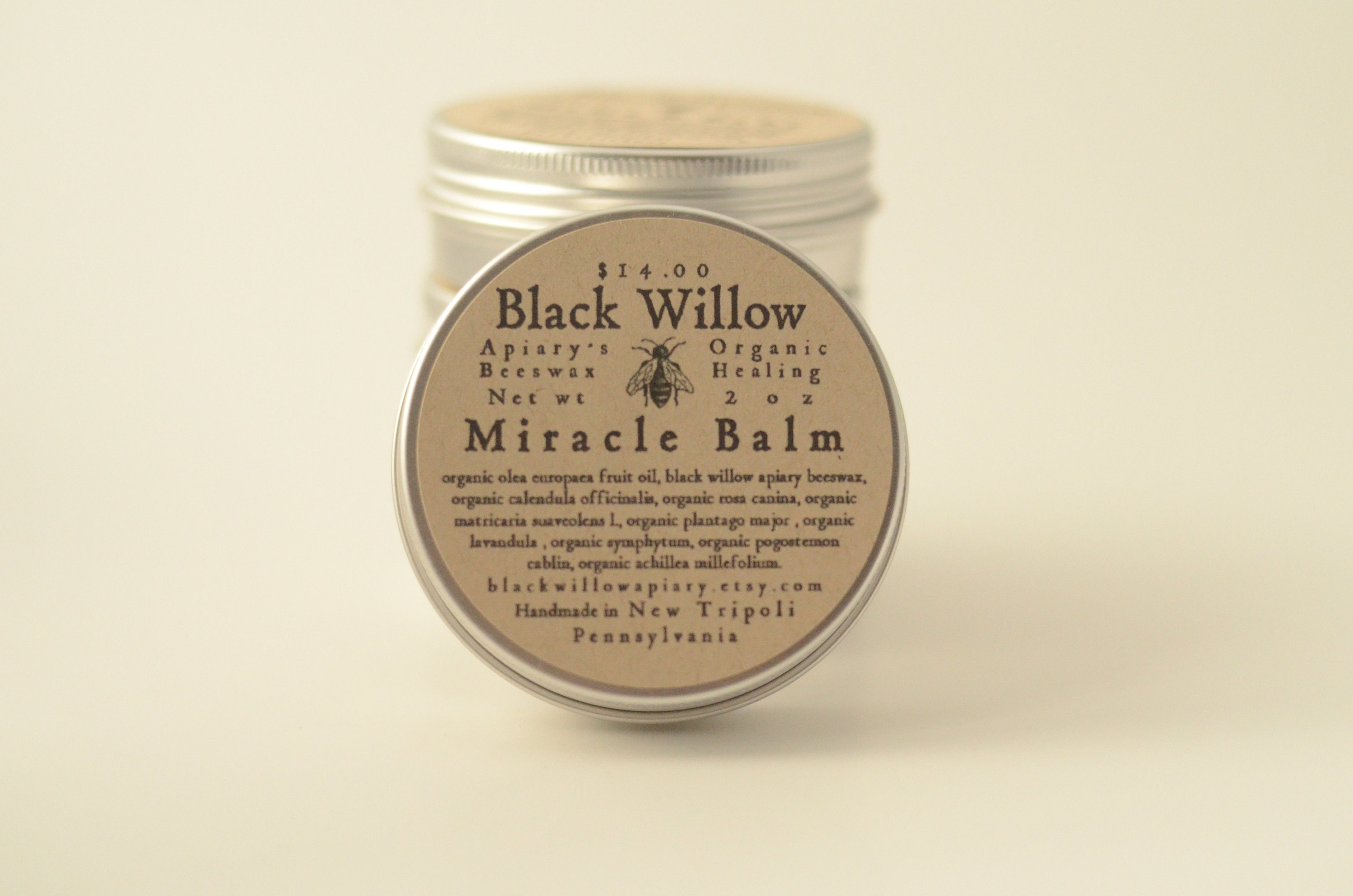 Organic Miracle Balm - Scar Salve - Multipurpose Herbal Healing Beeswax ...