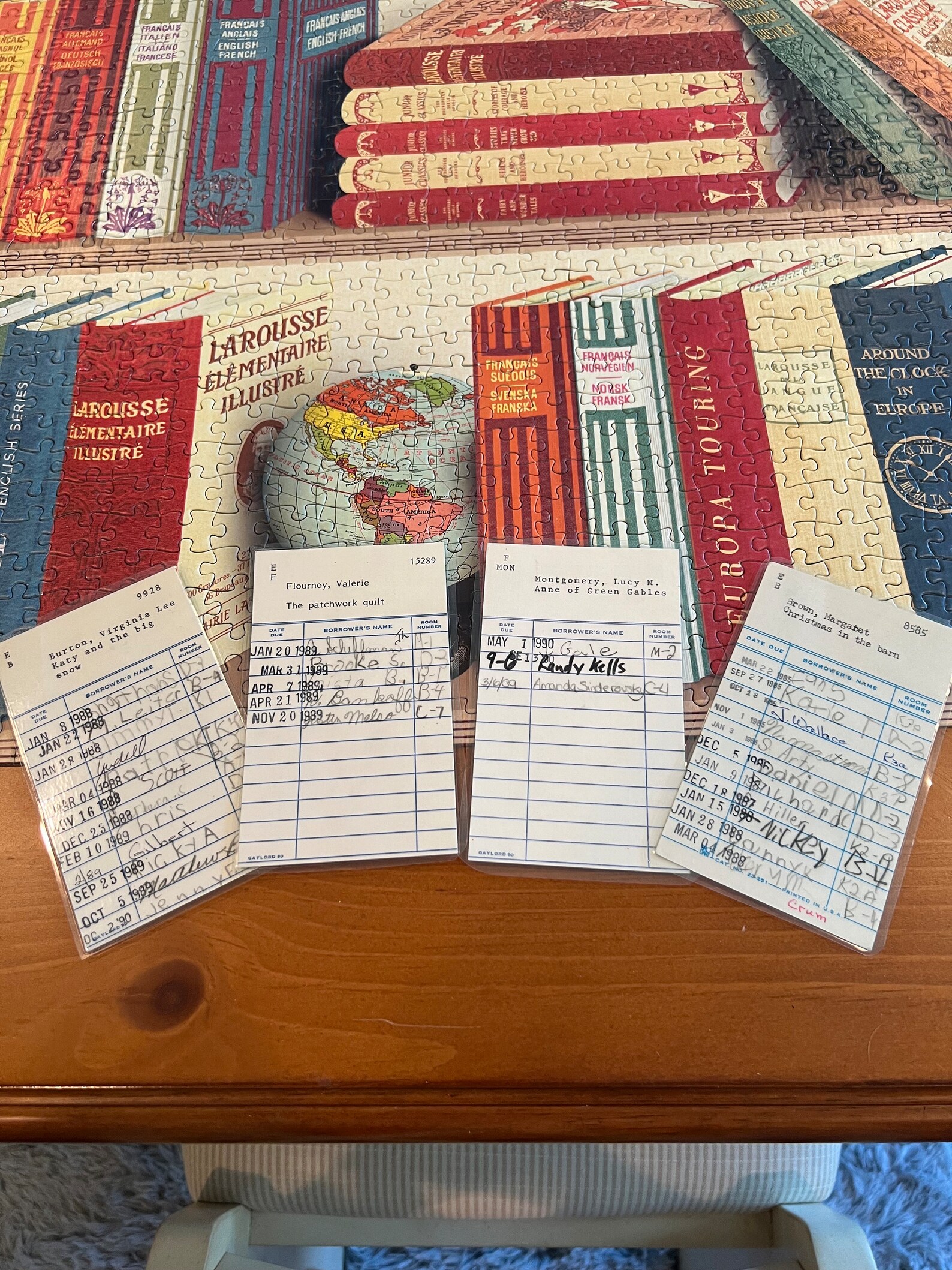 Vintage Library Checkout Card (2 per Order) - Etsy