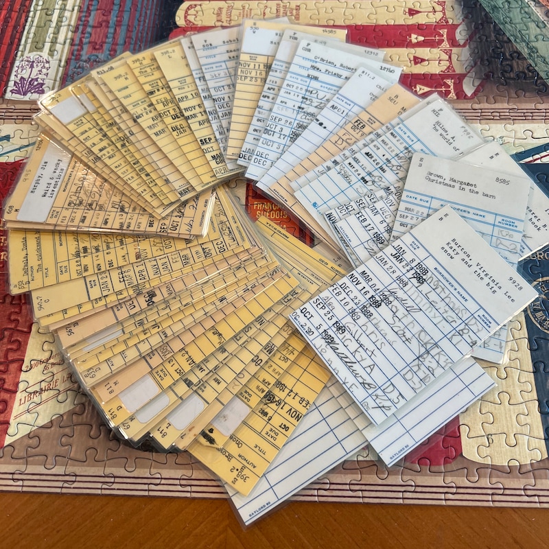 Vintage Library - Etsy