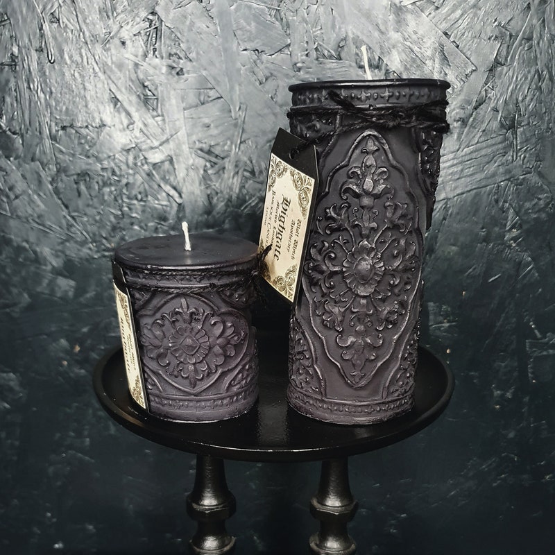 Goth Antique Candle - Etsy UK