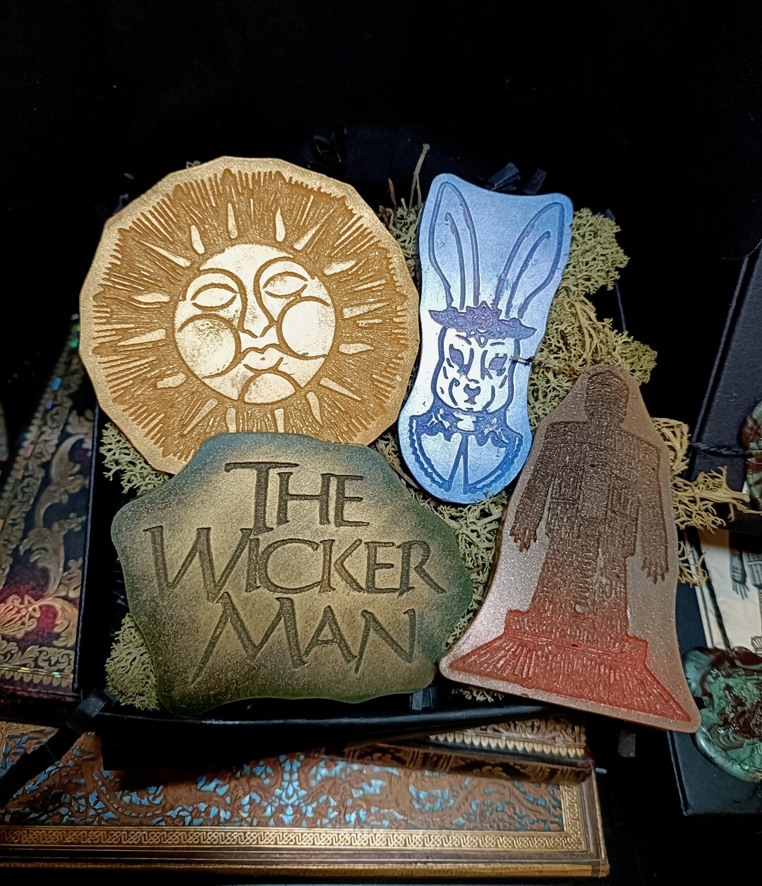 The Wicker Man Wax Melt Gift Set, Pagan Folk Horror Gift, British Cult ...
