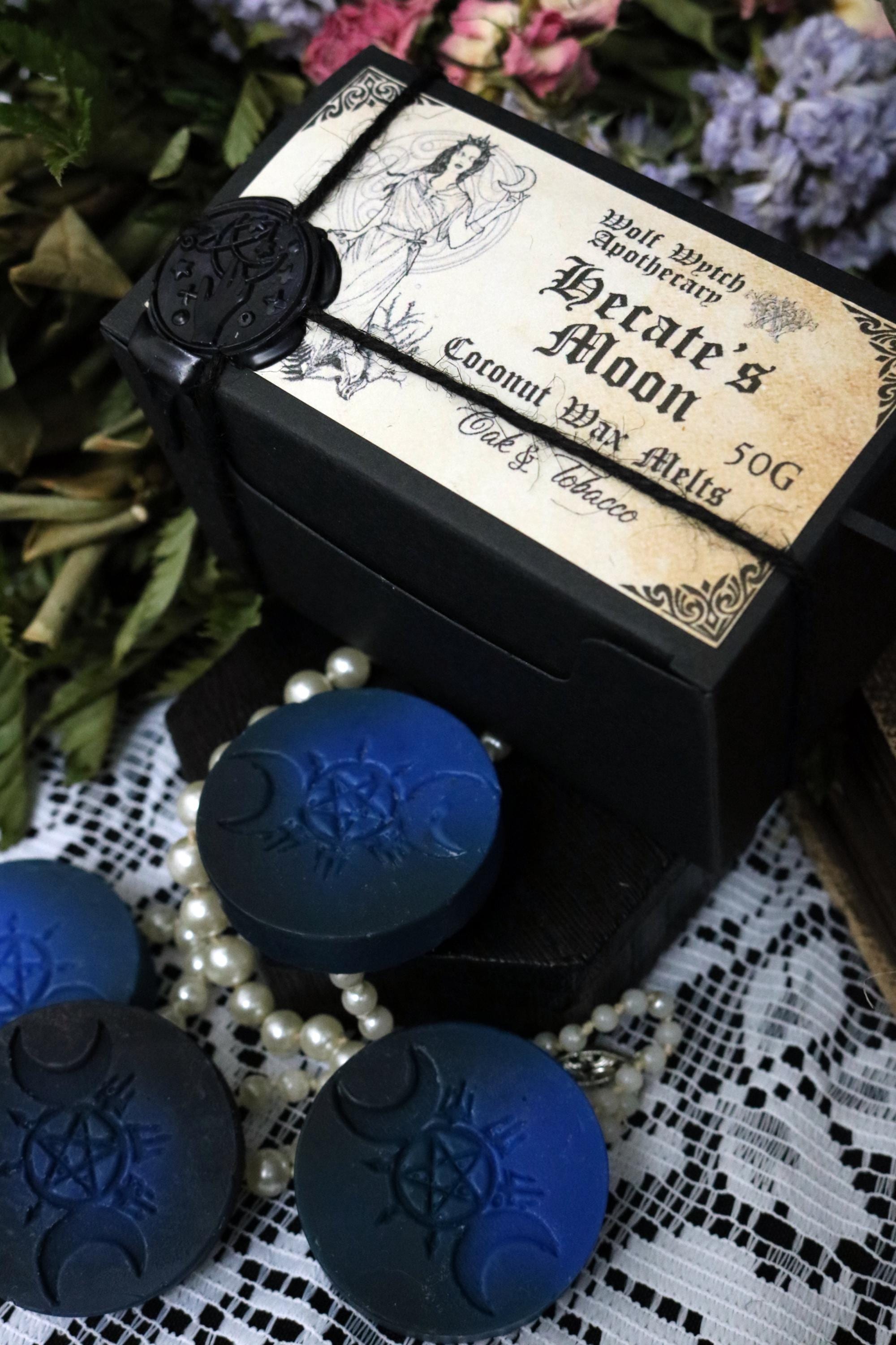 Hecate's Moon Wax Melts, Witchy Triple Goddess Gift, Greek Mythology ...