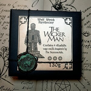 The Wicker Man Wax Melt Gift Set, Pagan Folk Horror Gift, British Cult ...