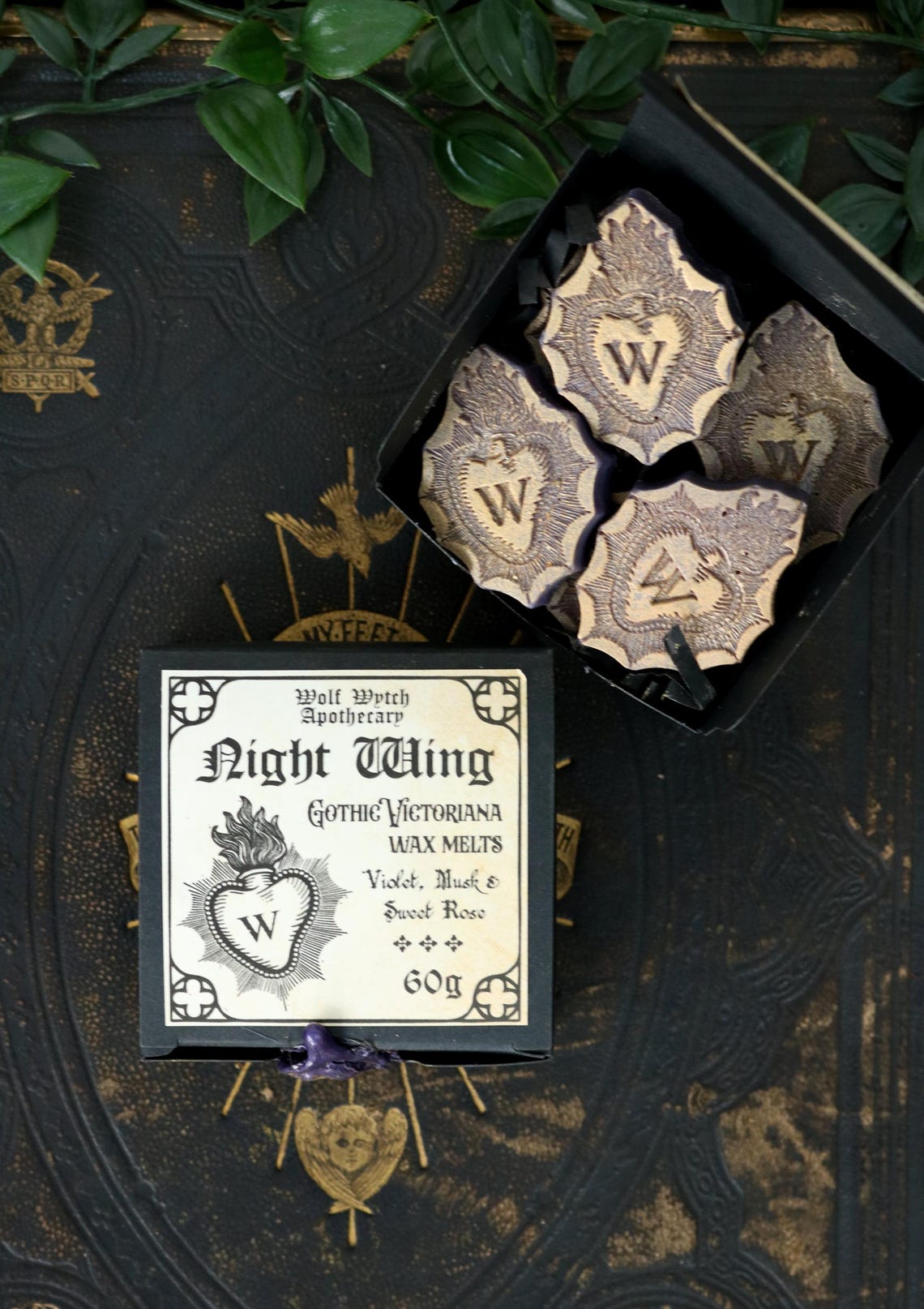Vampire Wax Melts, Dark Victorian Gothic Gift, Ornate Witchy Wax Melts ...