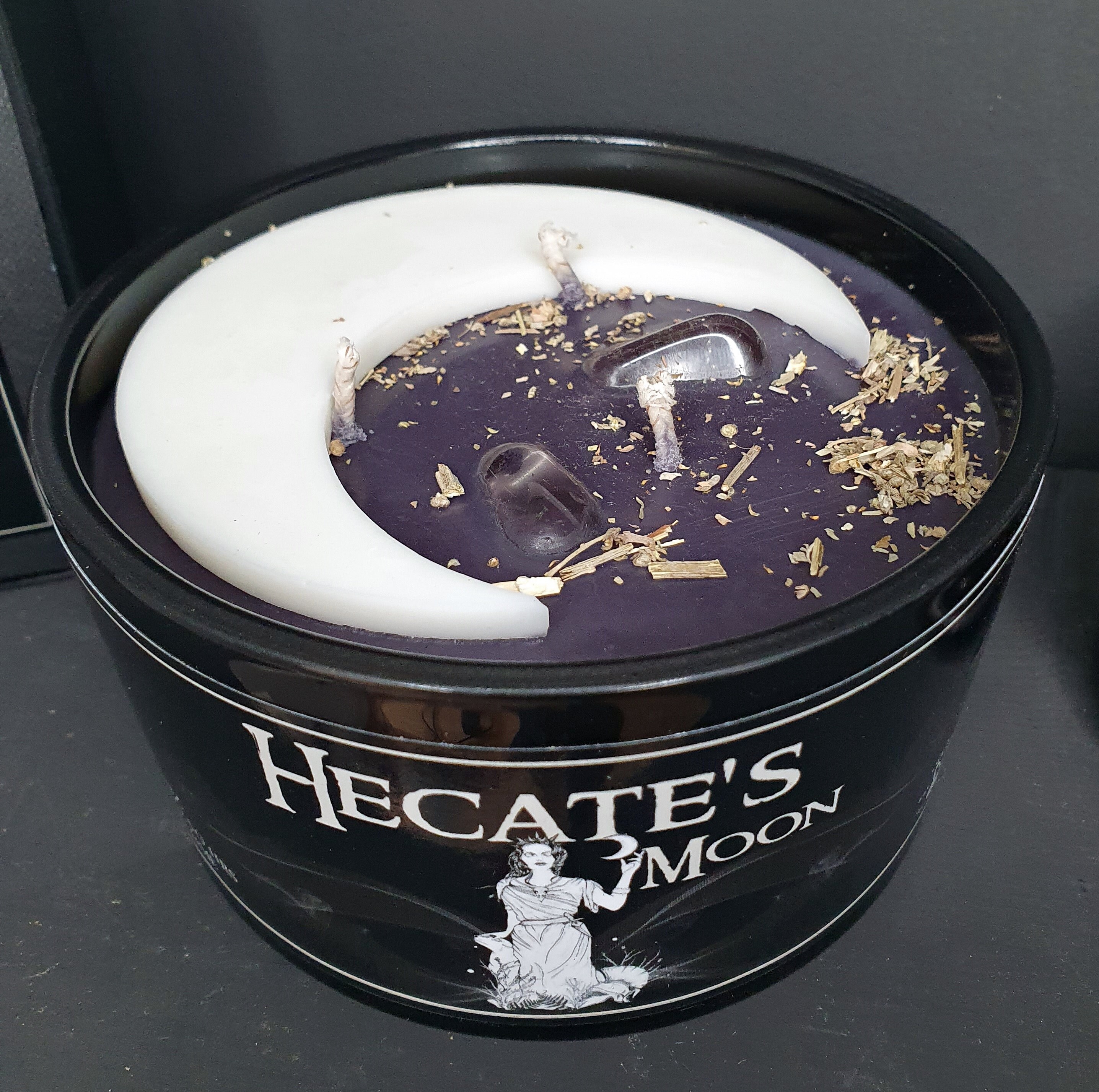 Hecate Candle, Full Moon Candle, Deity Goddess Candle, Witchcraft ...