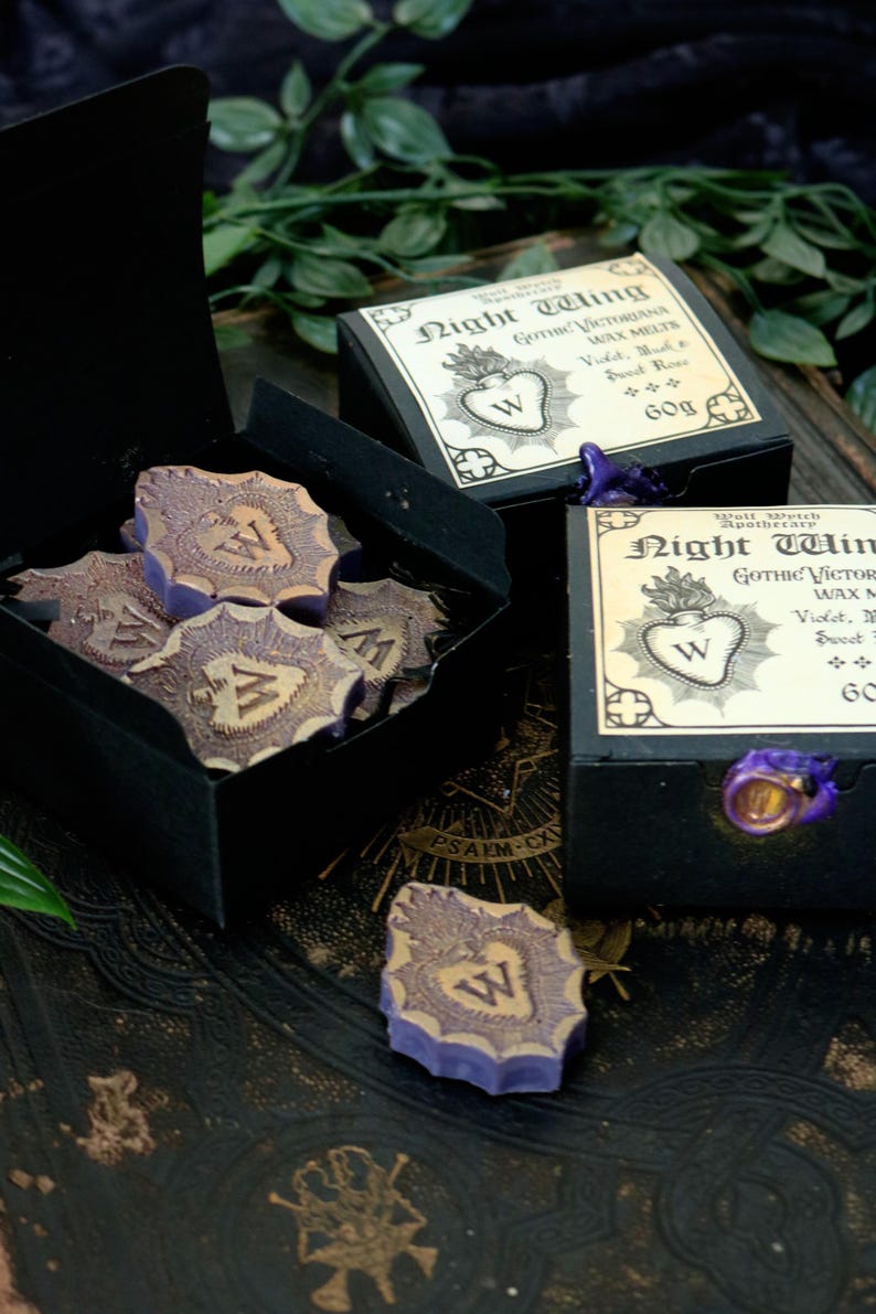 Vampire Wax Melts, Dark Victorian Gothic Gift, Ornate Witchy Wax Melts ...