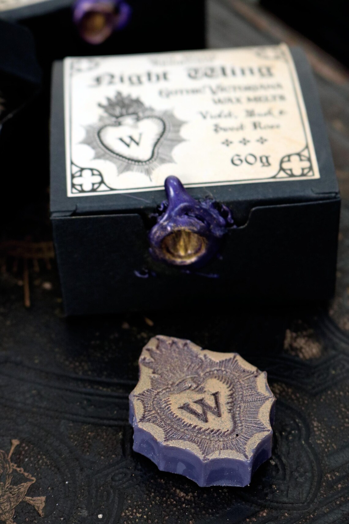 Vampire Wax Melts, Dark Victorian Gothic Gift, Ornate Witchy Wax Melts ...