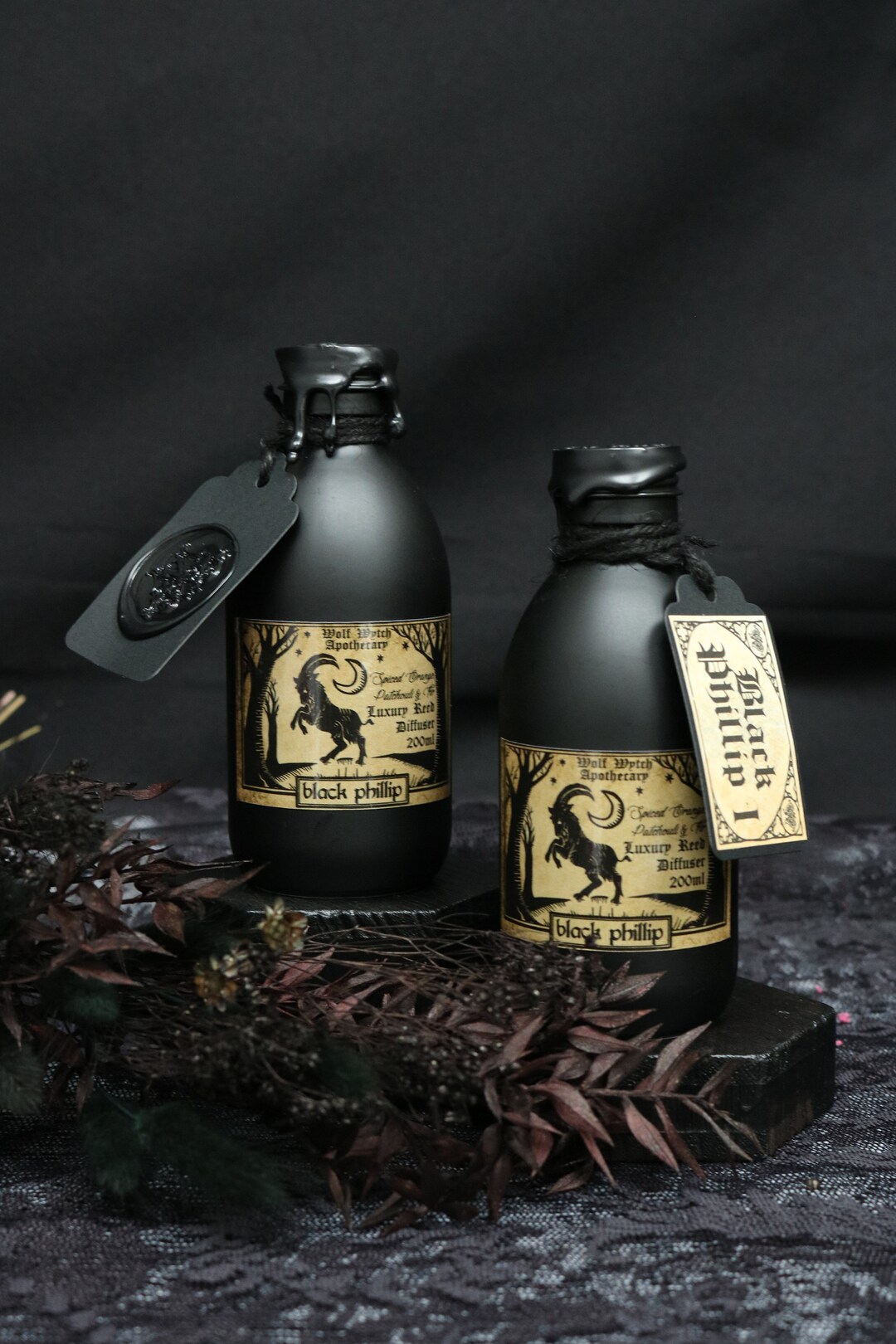 Black Phillip Goat Reed Diffuser Refill, the Vvitch Movie Gift, Horror ...