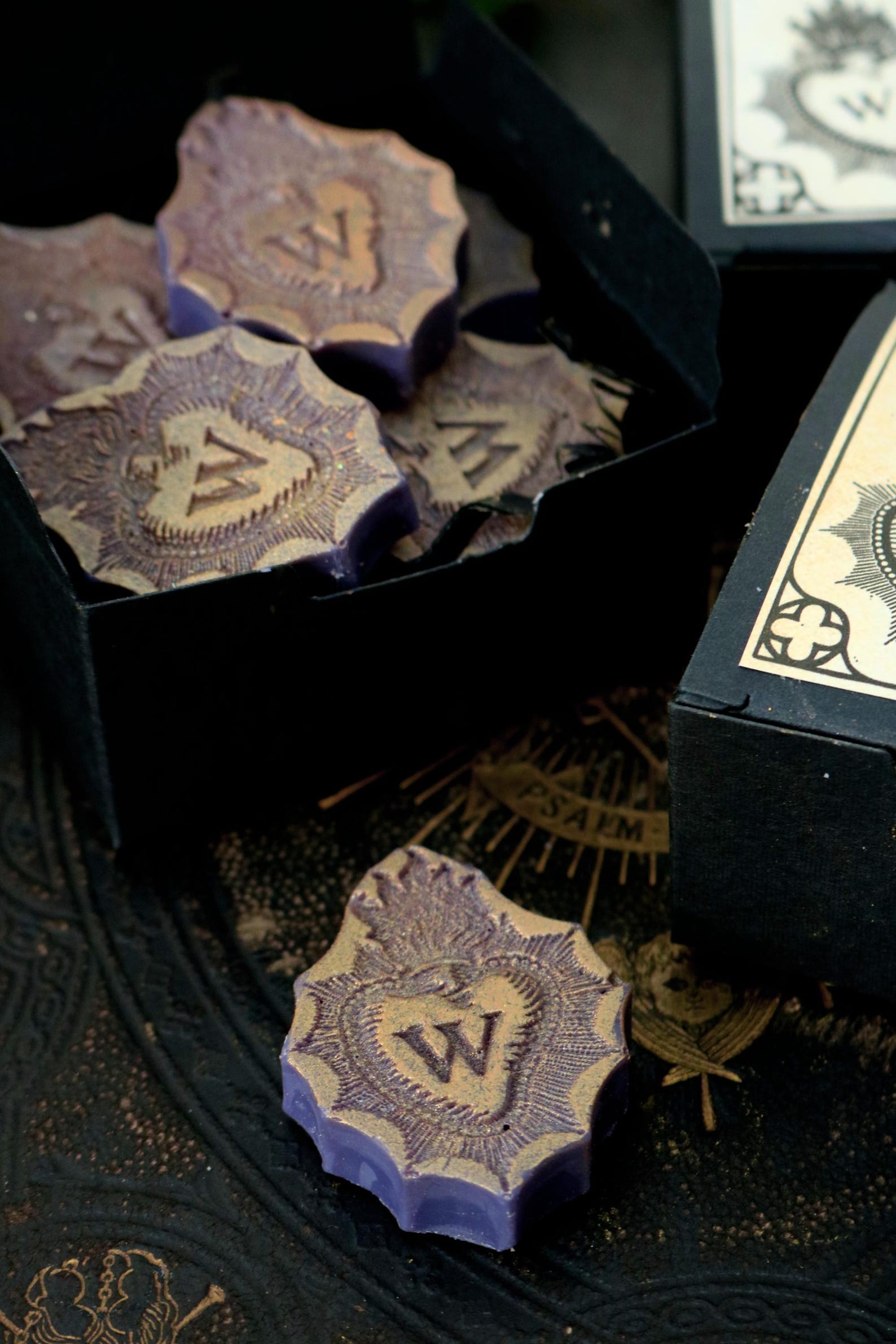 Vampire Wax Melts, Dark Victorian Gothic Gift, Ornate Witchy Wax Melts ...