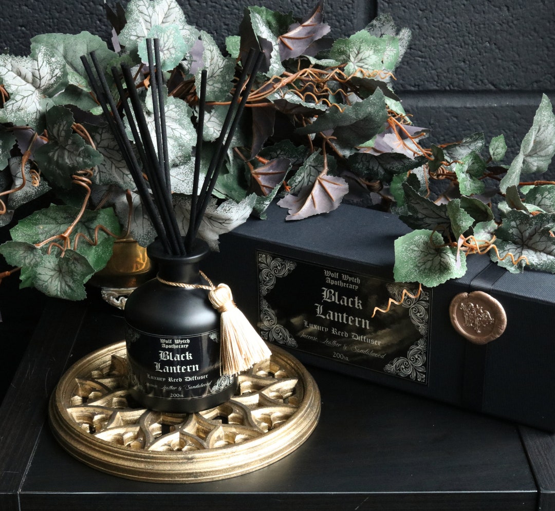 Gothic Reed Diffuser, Apothecary Bottle Reed Diffuser, Gothic Home ...