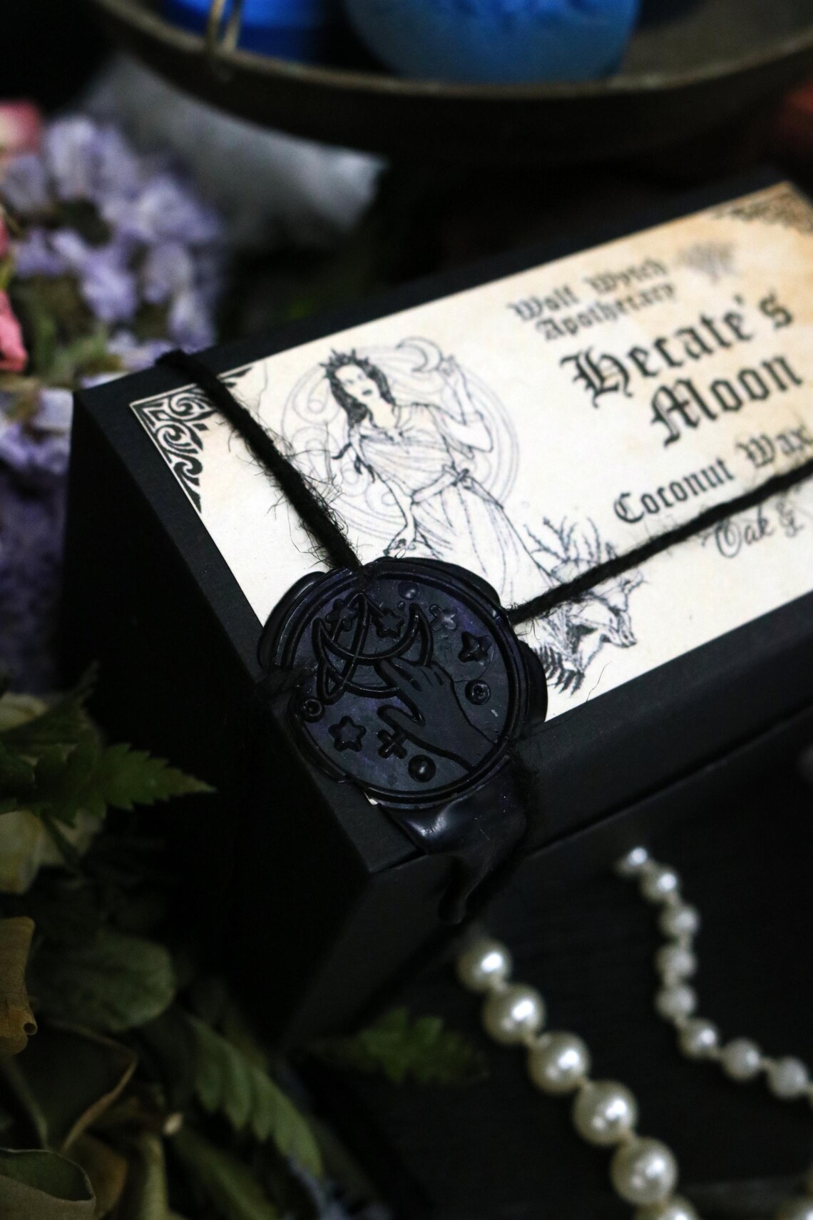 Hecate's Moon Wax Melts, Witchy Triple Goddess Gift, Greek Mythology ...