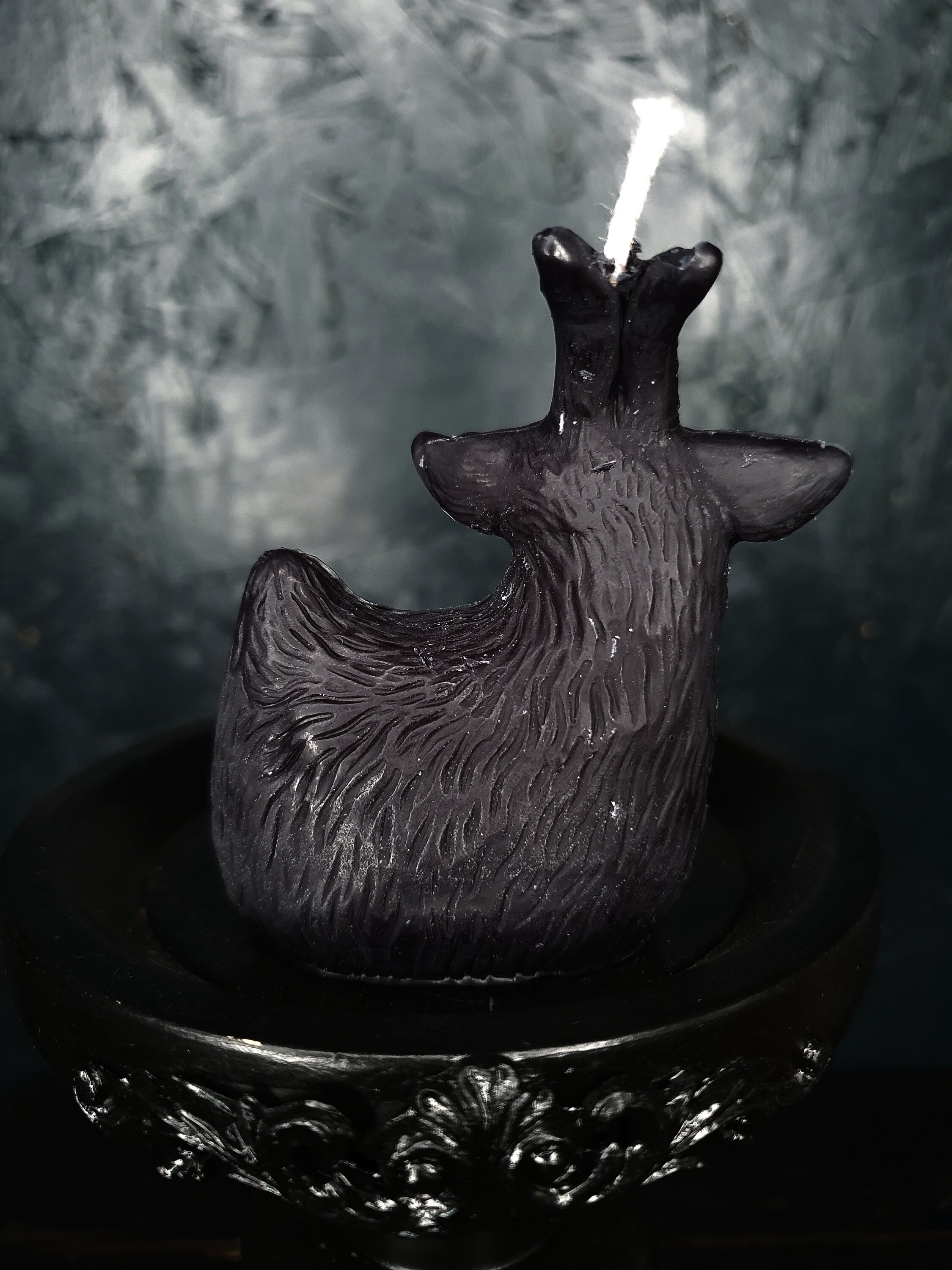 Black Phillip Goat Candle Satanic Goat Gift Occult Candle - Etsy
