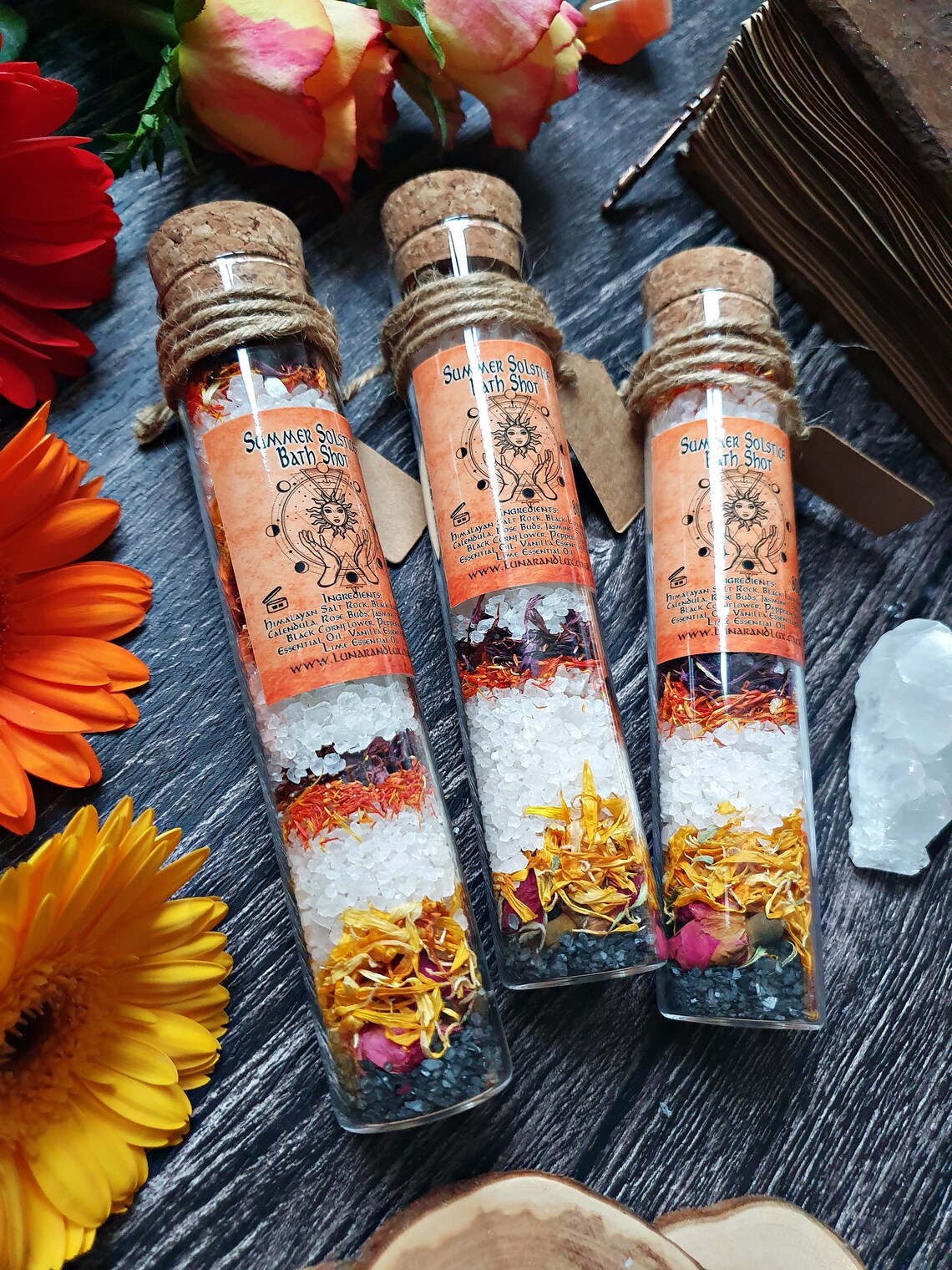 Summer Solstice Gift Bath Ritual Salts Litha Gift Goddess | Etsy