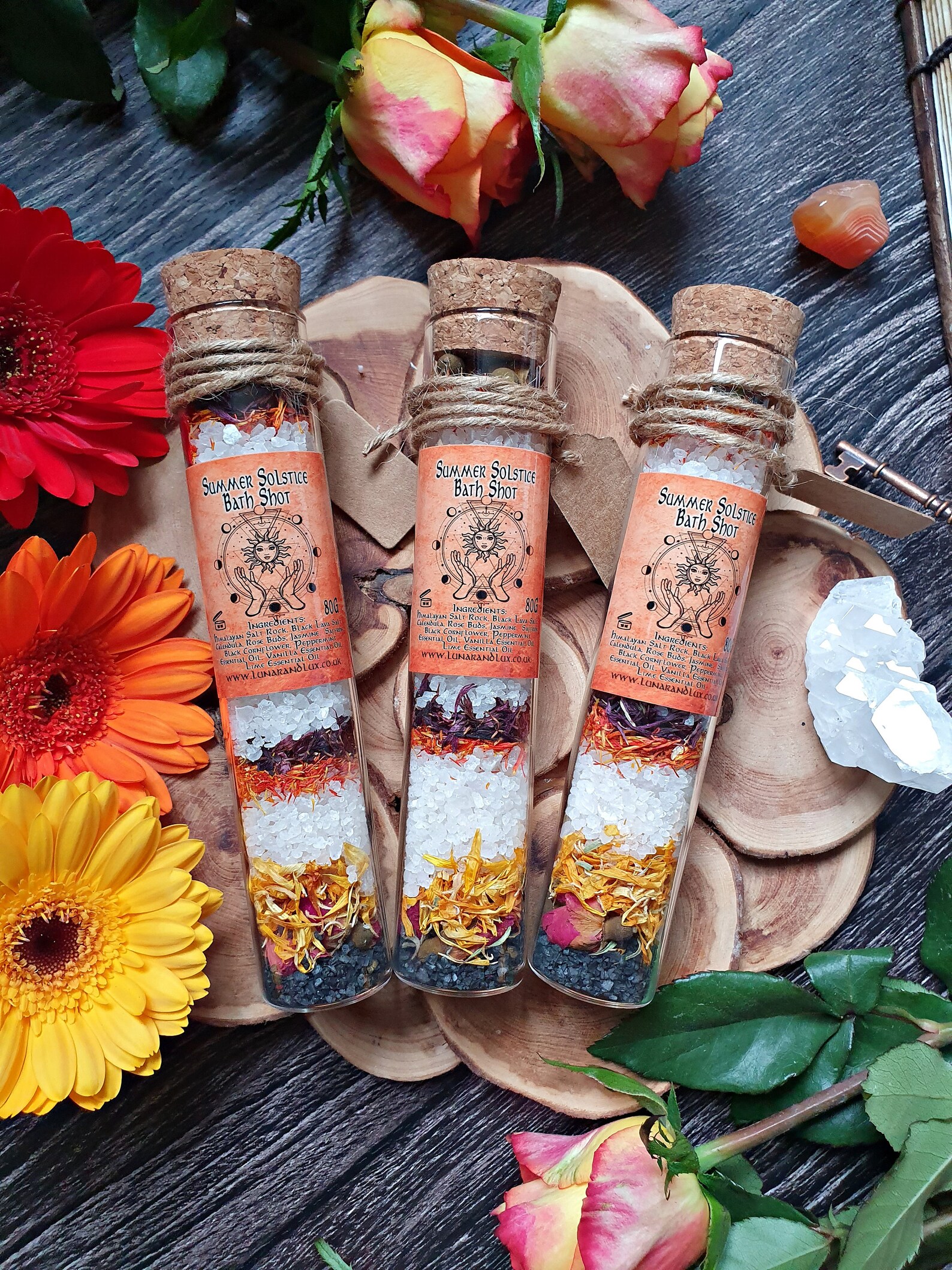 Summer Solstice Gift Bath Ritual Salts Litha Gift Goddess | Etsy