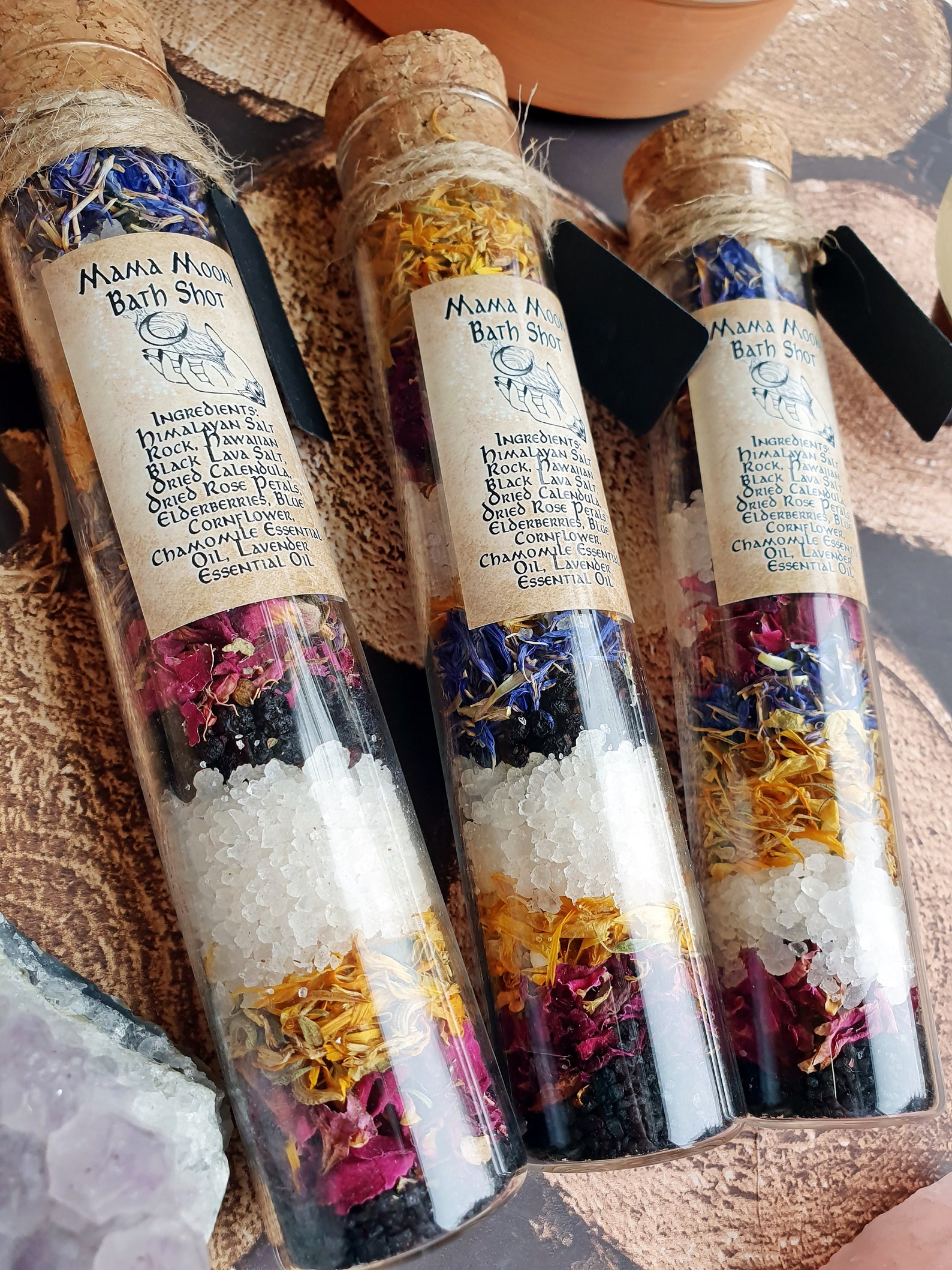 Bath Salt Test Tube for Moon Rituals, Perfect Wiccan Gift, CLICK for ...